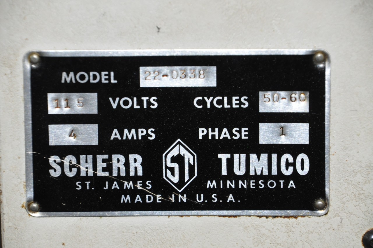 Scherr Tumico Model 22 0338 Optical Comparator with Microcode II 2 Axis ...