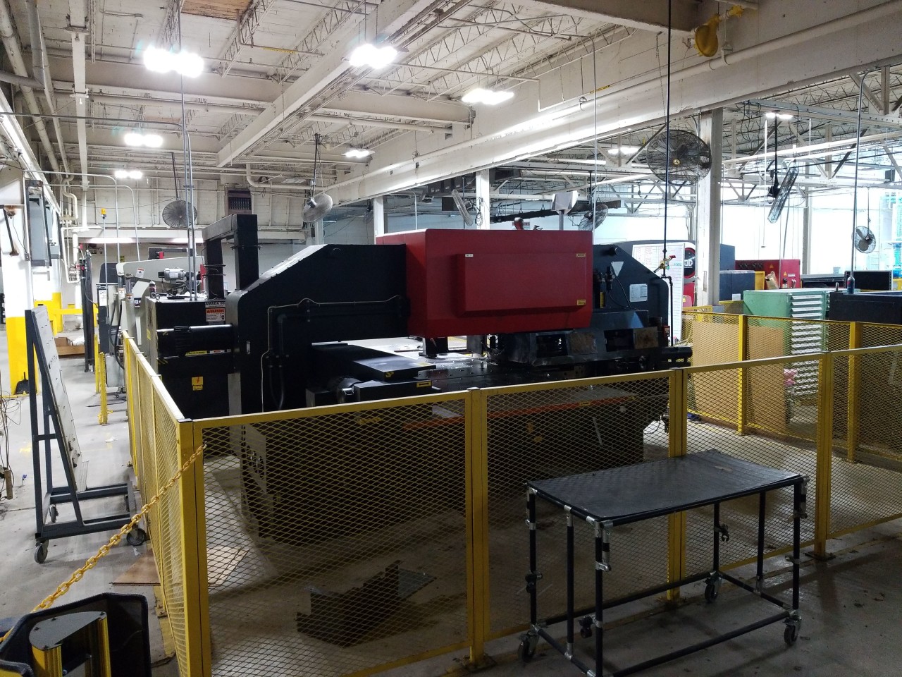 Amada PEGA-357 305072 CNC Turret Punch Press with AMADA-FANUC-P ...