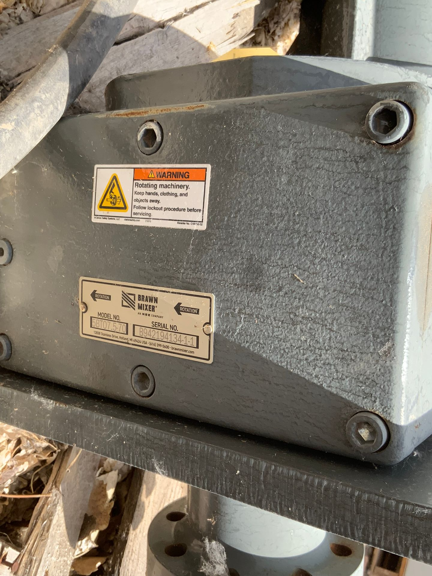 Bulk Lot of Baldor/Nord and Baldor Brawn Mixers & Agitators