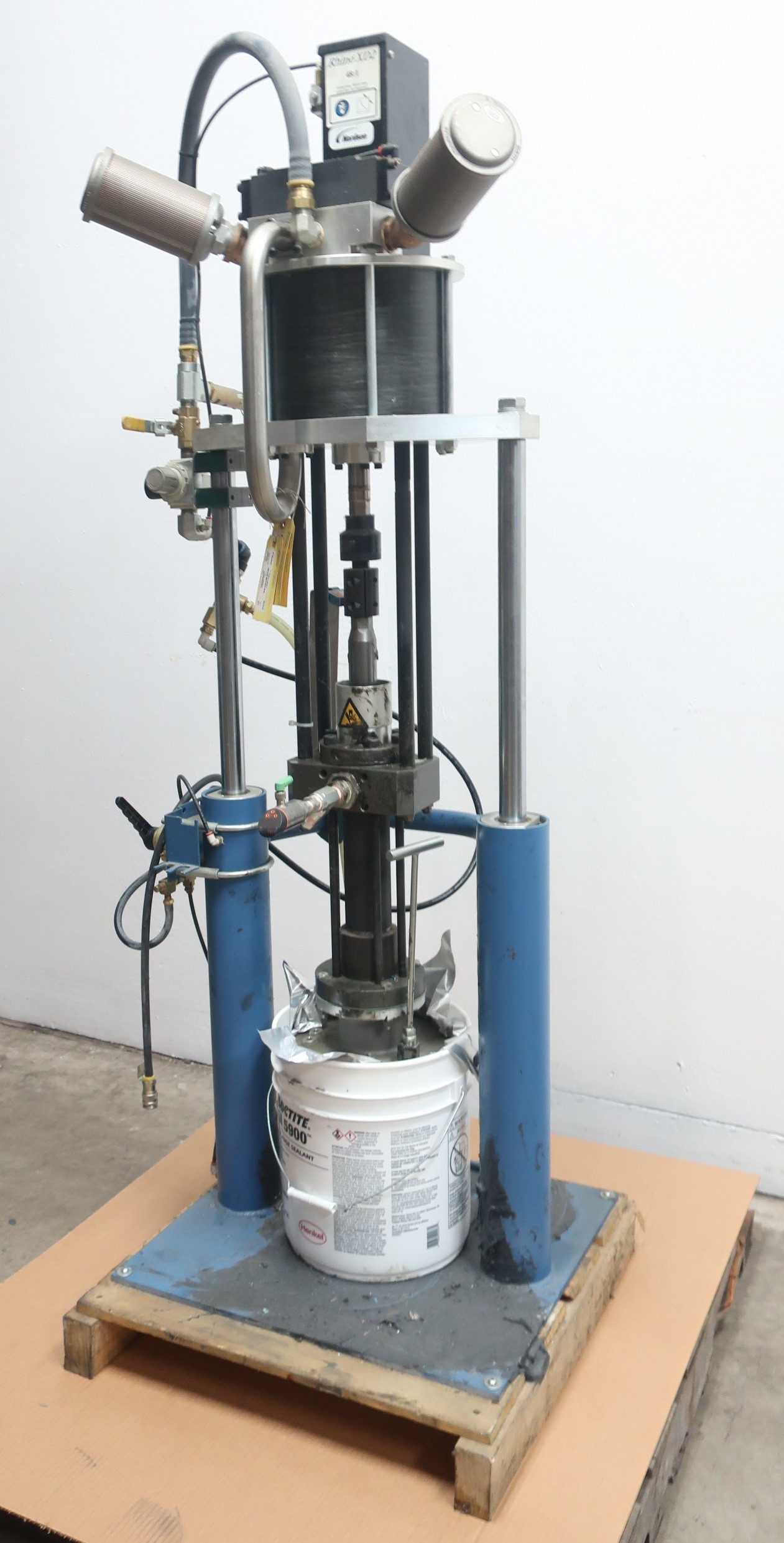 NORDSON 1073857 RHINO XD2 STANDARD PAIL AUTO SHUTDOWN BULK UNLOADER AIR ...