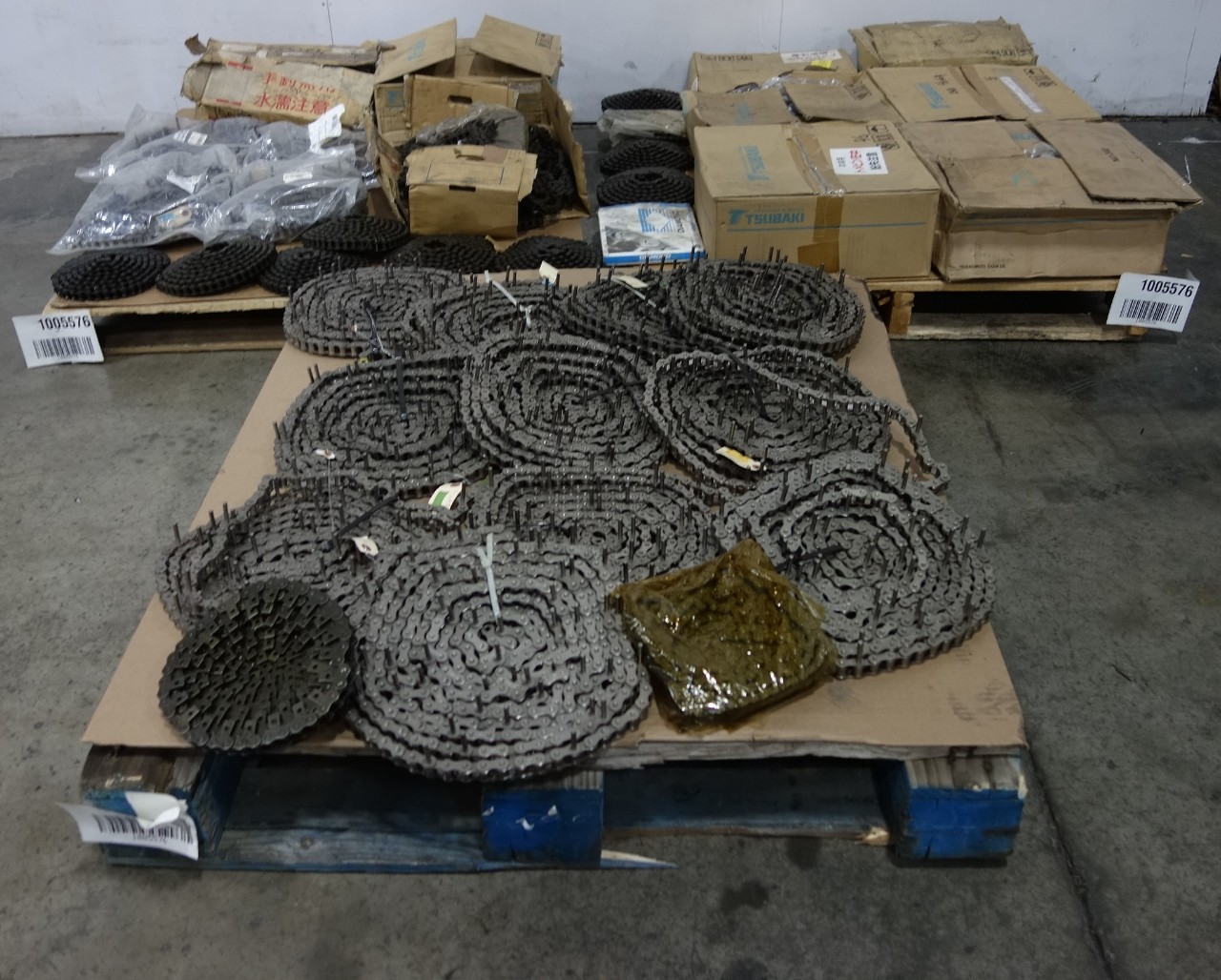3 PALLETS OF ASSORTED CHAINS