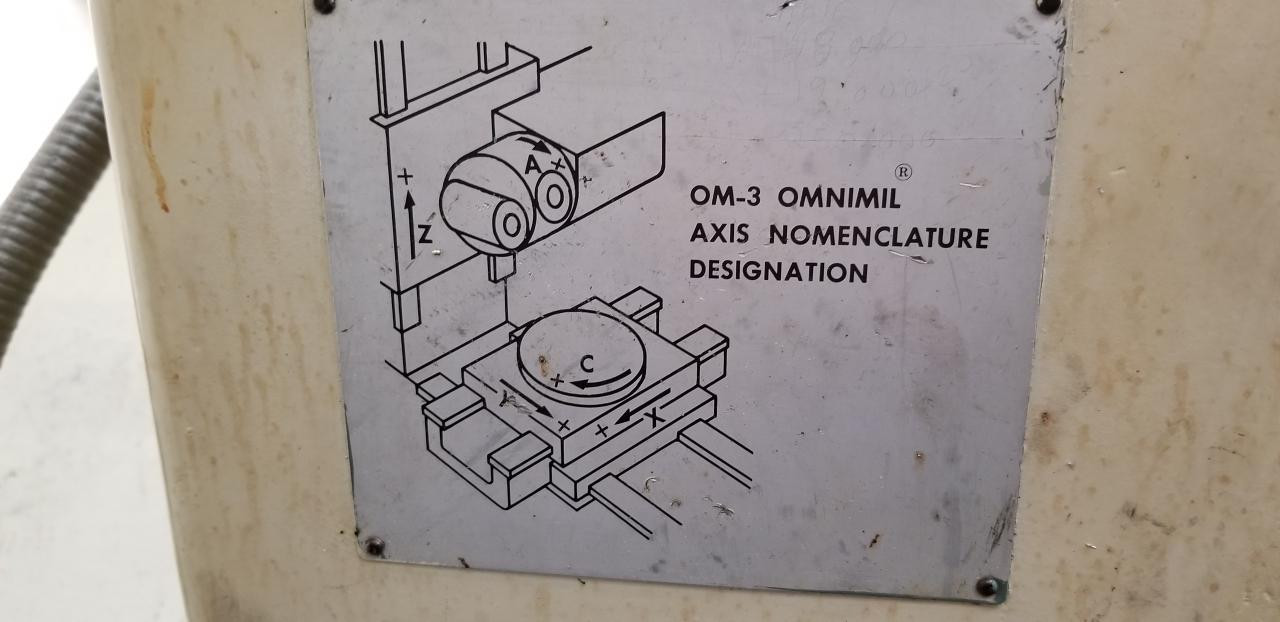 Sundstrand Omni mill OM 3 5 Axis