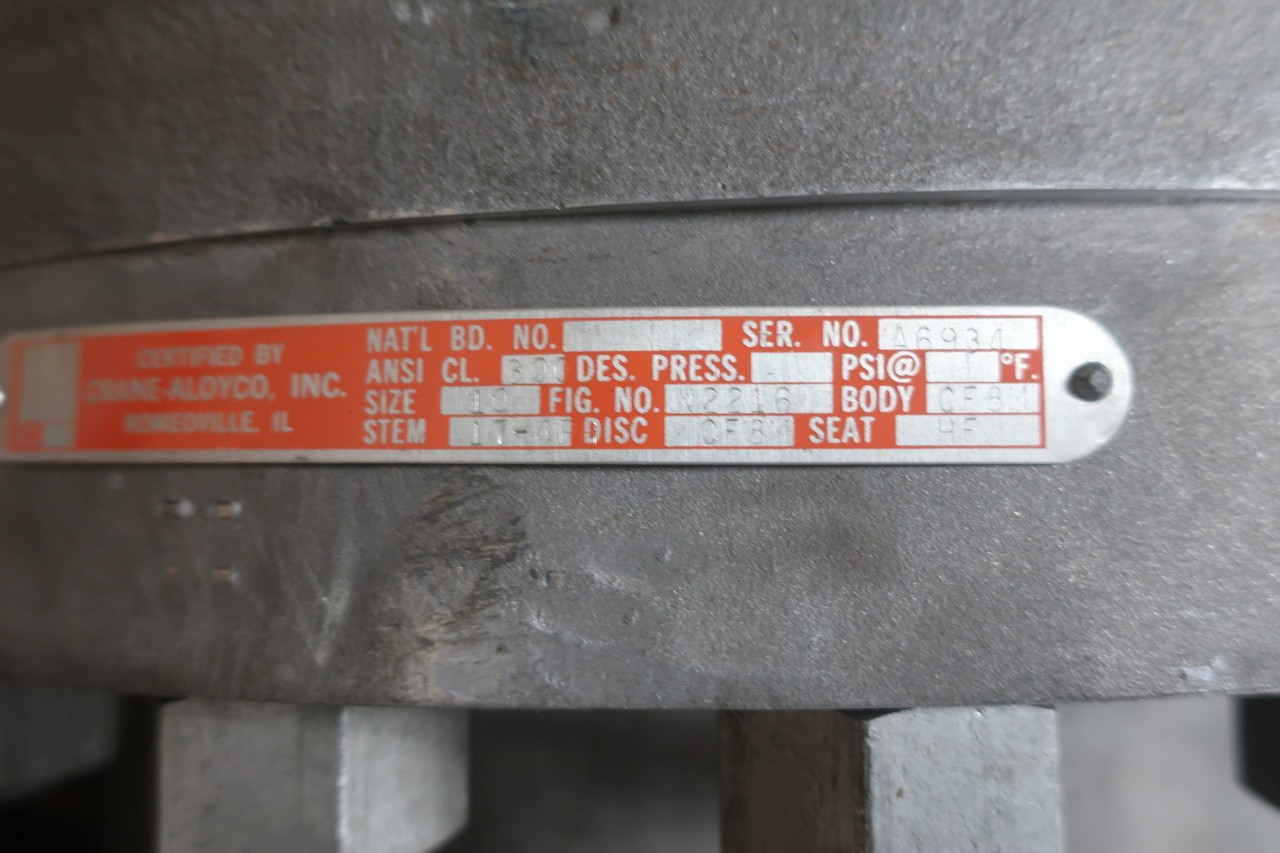 ALOYCO N2216 WEDGE GATE VALVE