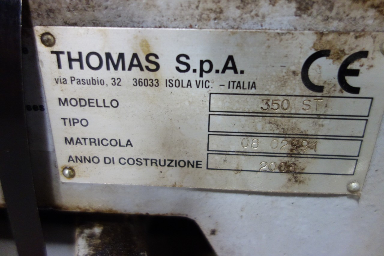 THOMAS DAKE 350 ST MANUAL CIRCULAR COLD SAW/ CUTTOFF WITH ATTACHEMENTS ...