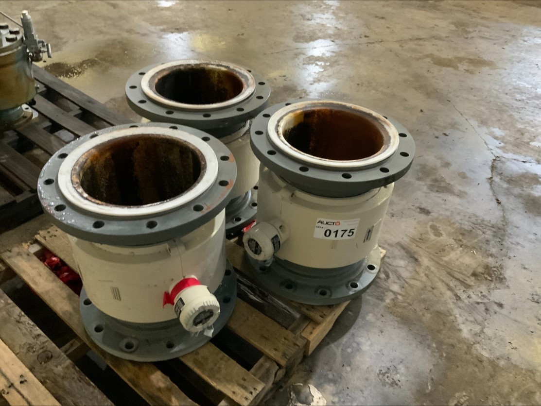 Bulk Lot of 12" Magflow flow tubes (Quantity of 3)