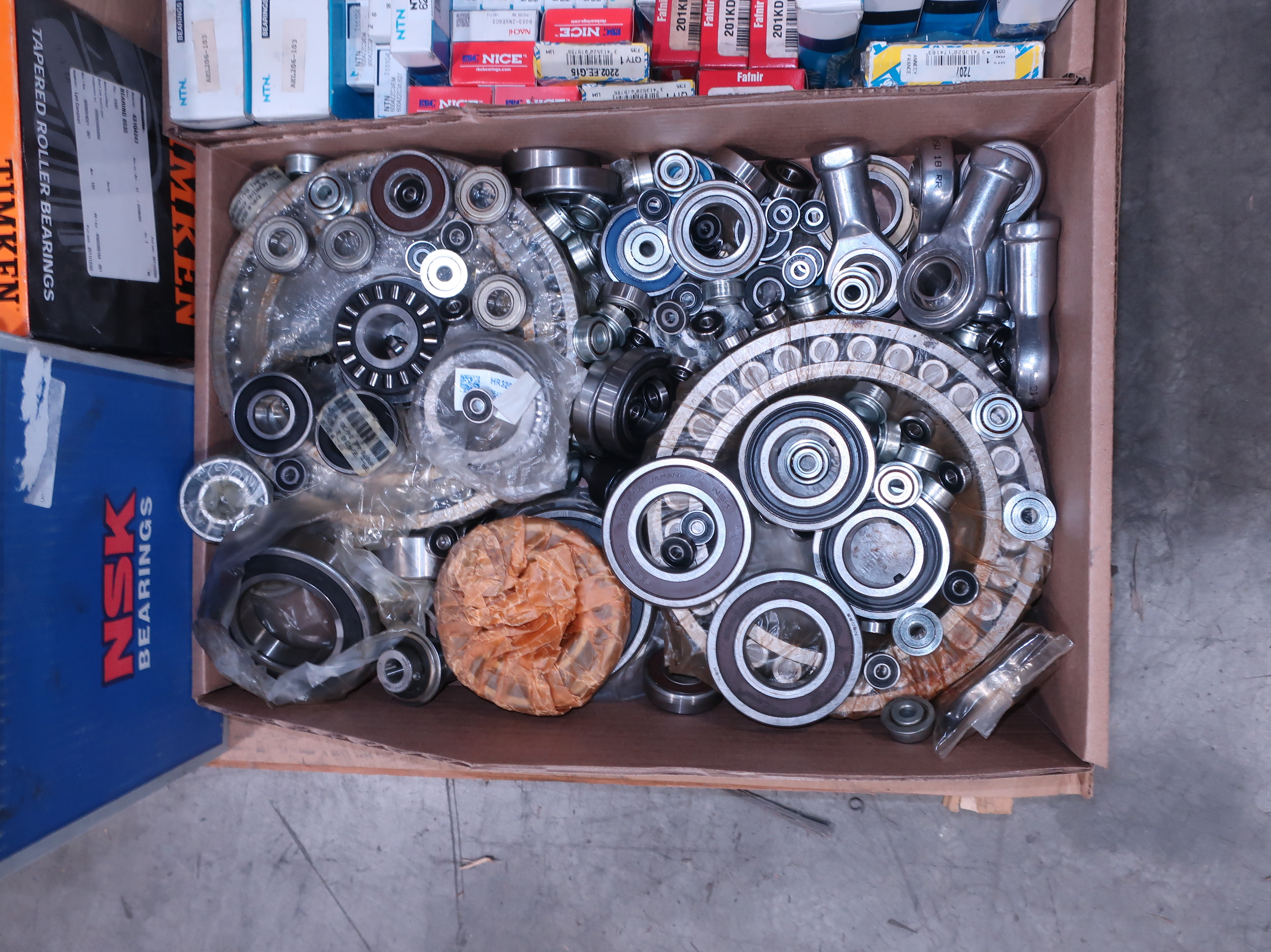 SKU 1735932 - PALLET OF ASSORTED BEARINGS, TIMKEN, INA, SKF For Sale ...