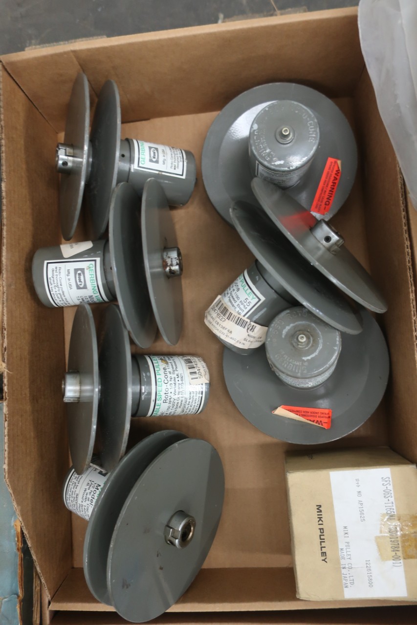 4 PALLETS OF ASSORTED POWER TRANS.