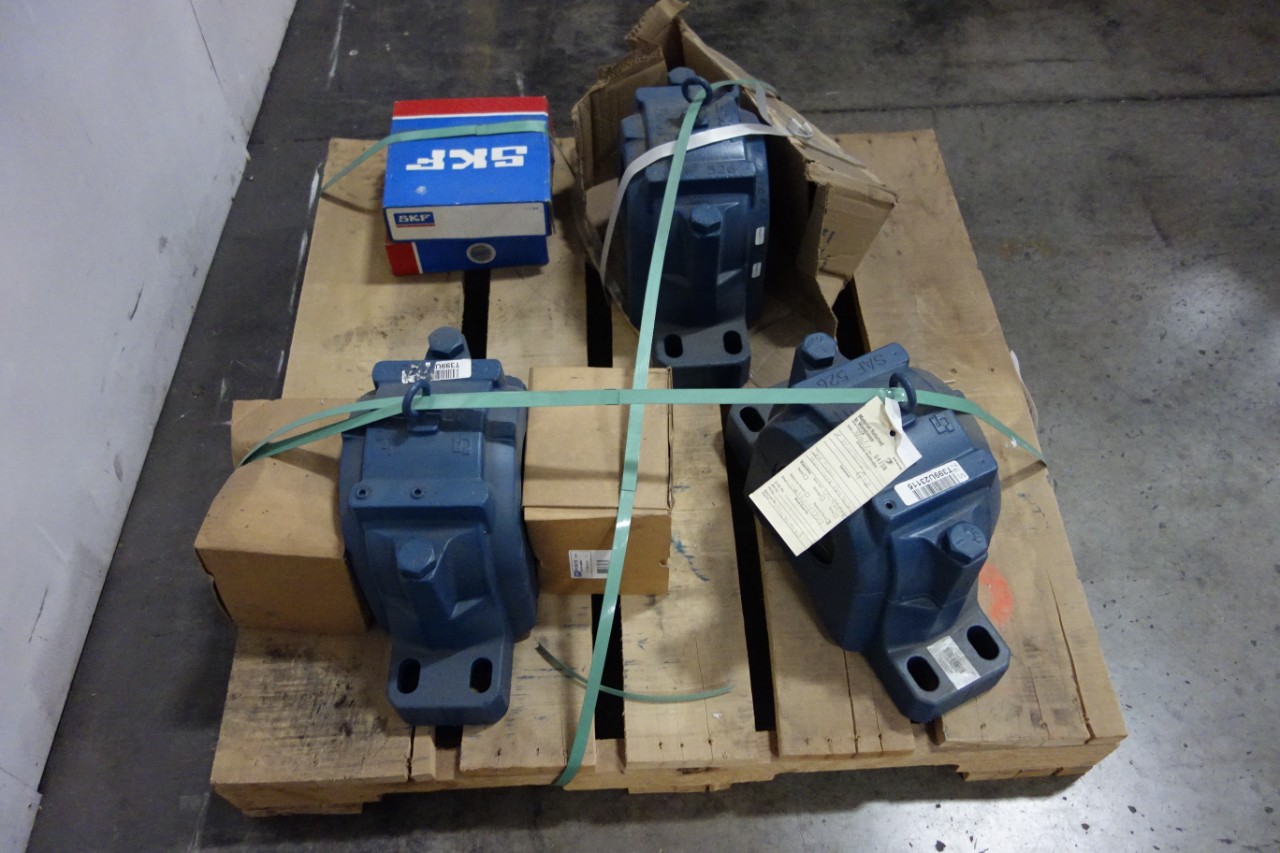 LOT OF 3 SKF HOUSINGS WITH BEARINGS For Sale | Aucto
