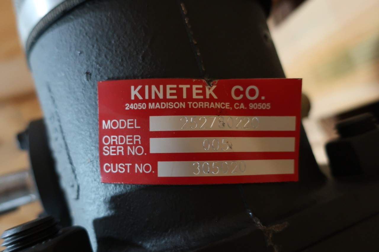 KINETEK 252780220 CCI DRAG PNEUMATIC VALVE ACTUATOR For Sale | Aucto