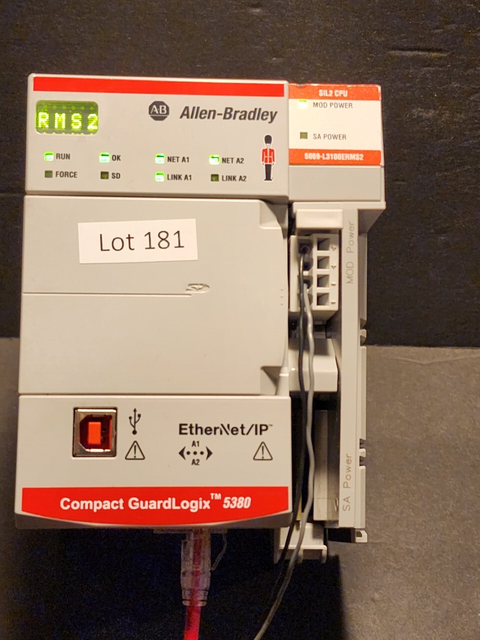 Allen Bradley CompactLogix 5069-L3100ERMS2 For Sale | Aucto