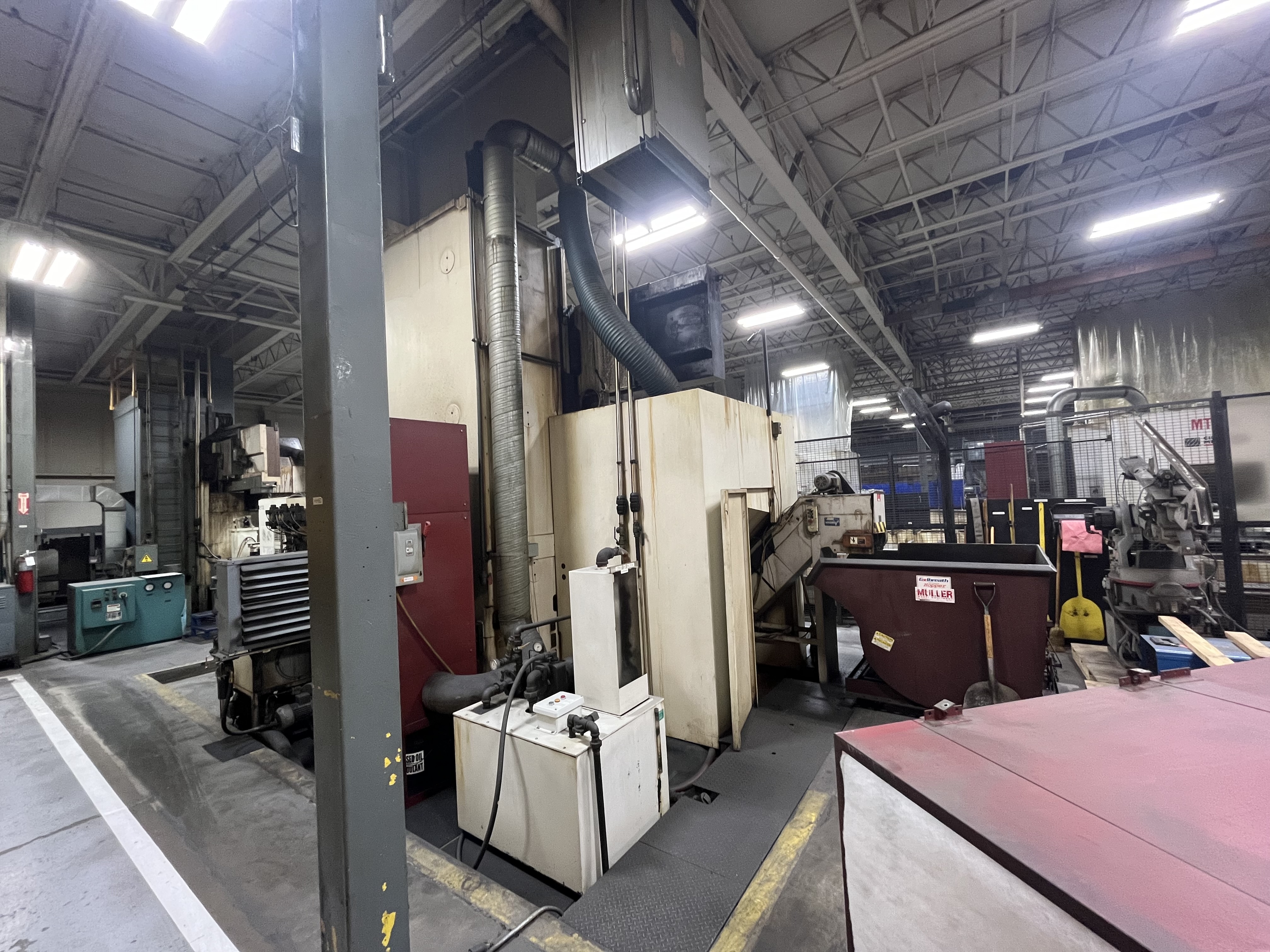 2005 Giddings & Lewis VTC 1600 w/ Fanuc 160i-TB Control W/ Tool Changer ...