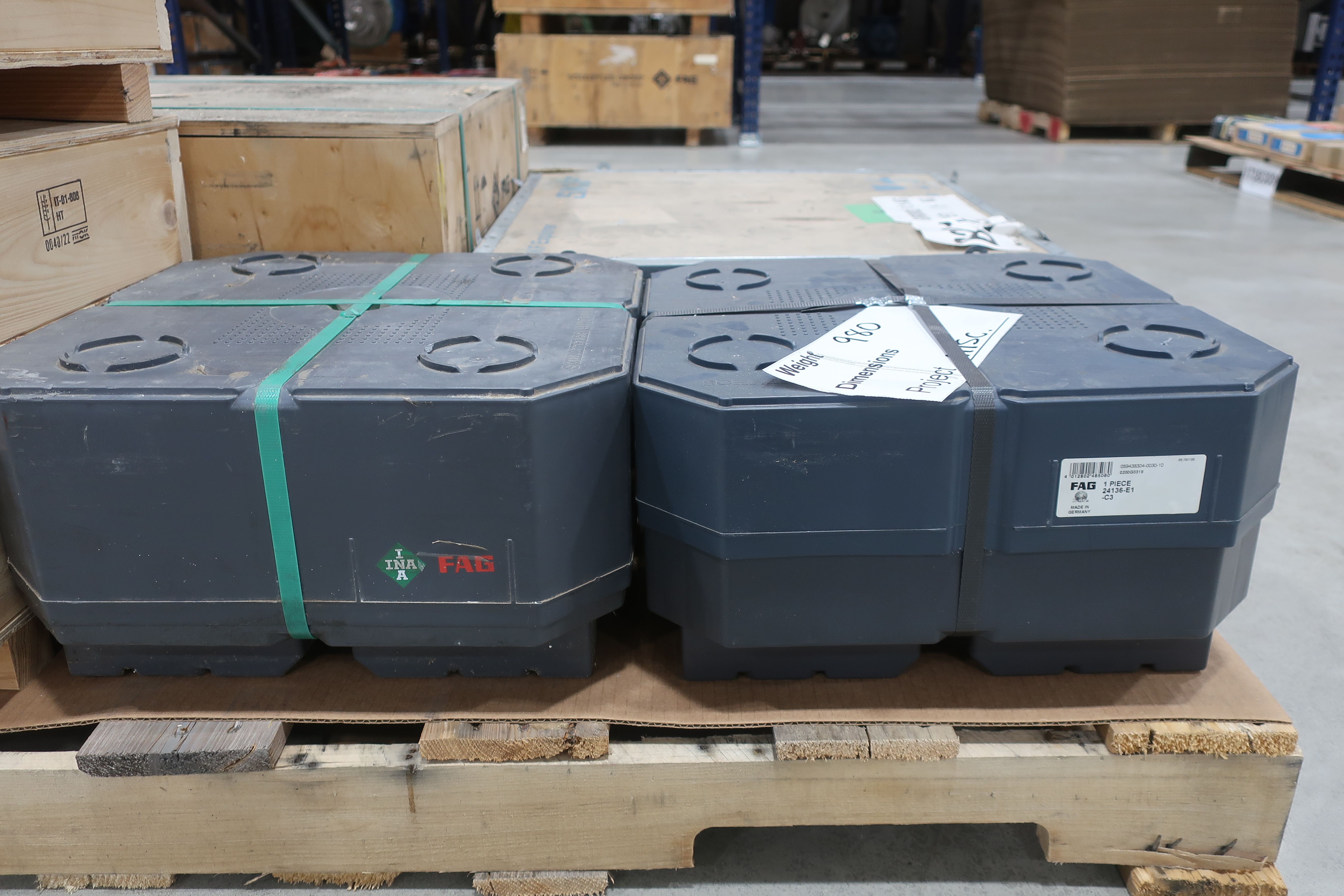 SKU 1738319 - PALLET OF ASSORTED ROLLER BEARINGS, NTN, FAG, SKF For ...