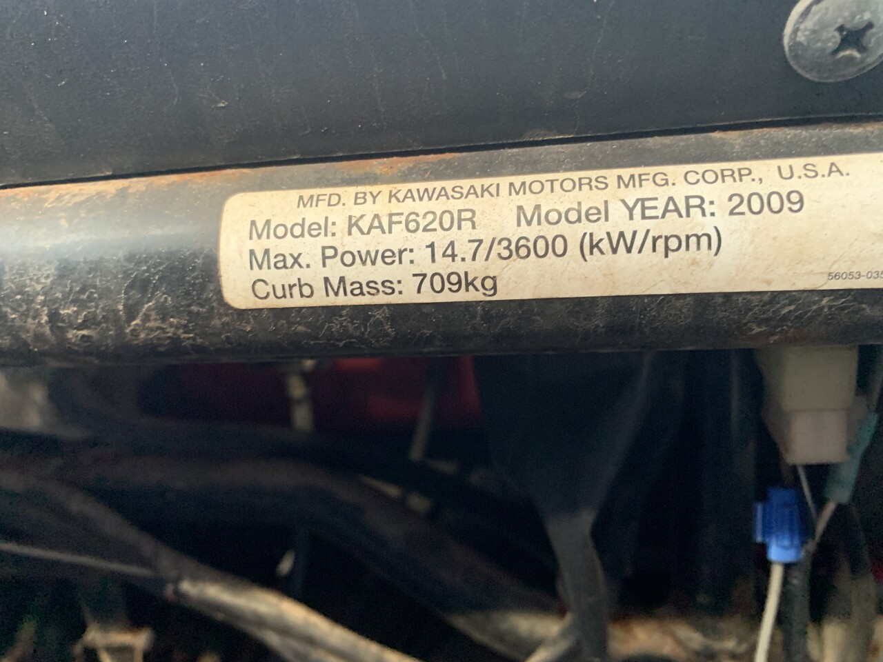 2009 Kawasaki 4010 Mule