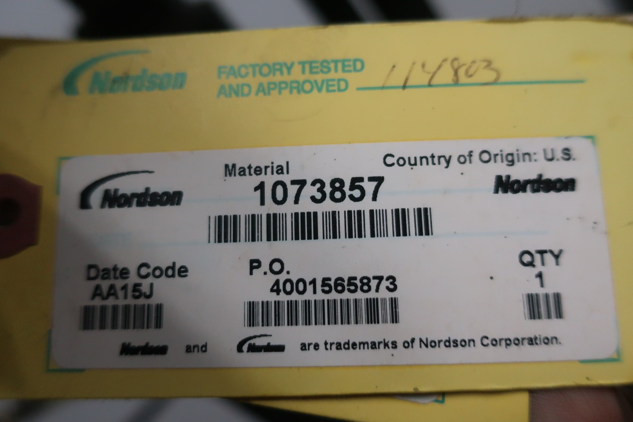 NORDSON 1073857 RHINO XD2 STANDARD PAIL AUTO SHUTDOWN BULK UNLOADER AIR ...