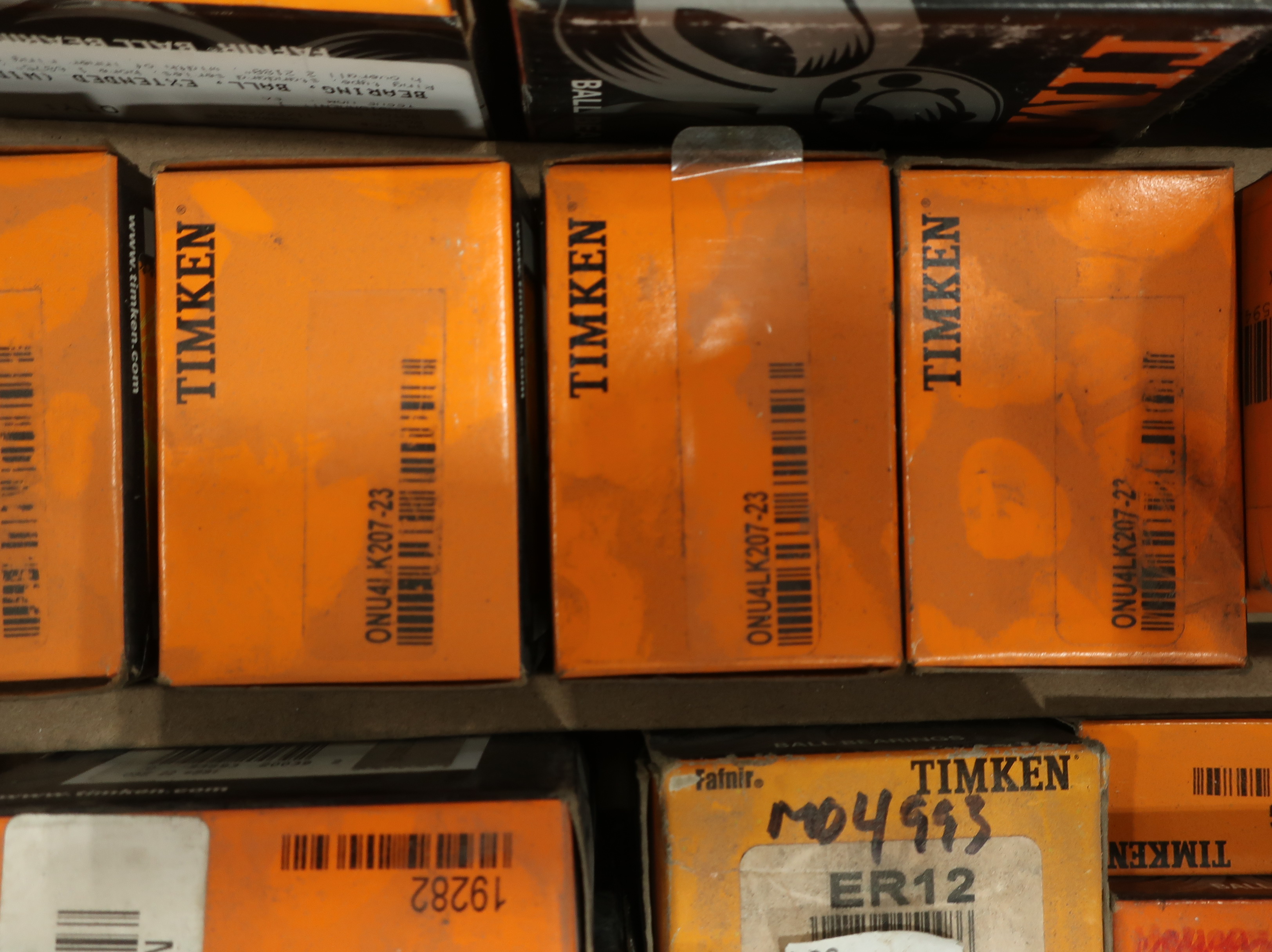 SKU 1739362 -PALLET OF ASSORTED TIMKEN BEARINGS, BALL, ROLLER ...