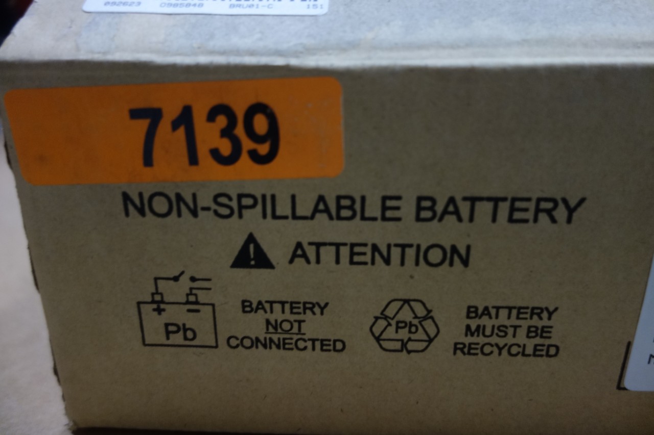 LOT OF APC NON-SPILLABLE LEAD BATTERY For Sale | Aucto