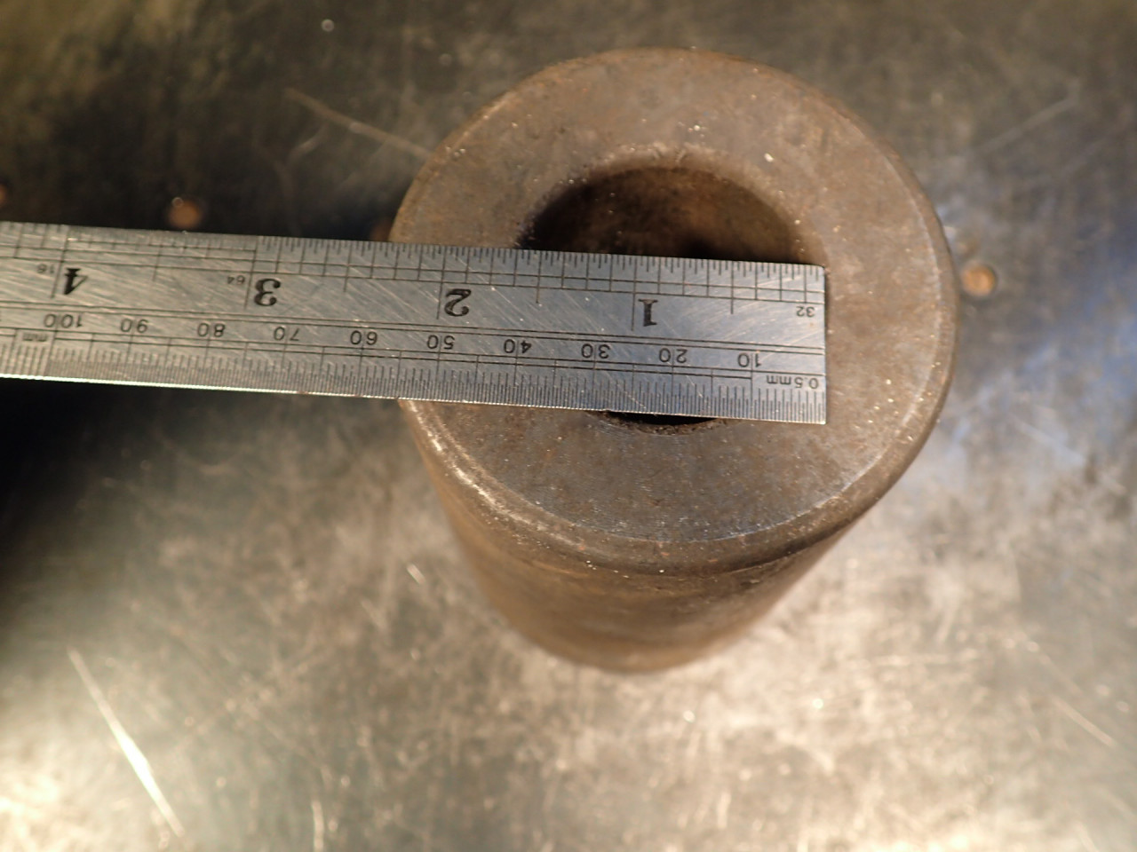 Morse Taper #7 to #5 Lathe Headstock Spindle Adapter 4-3/8" Long MT5 ...