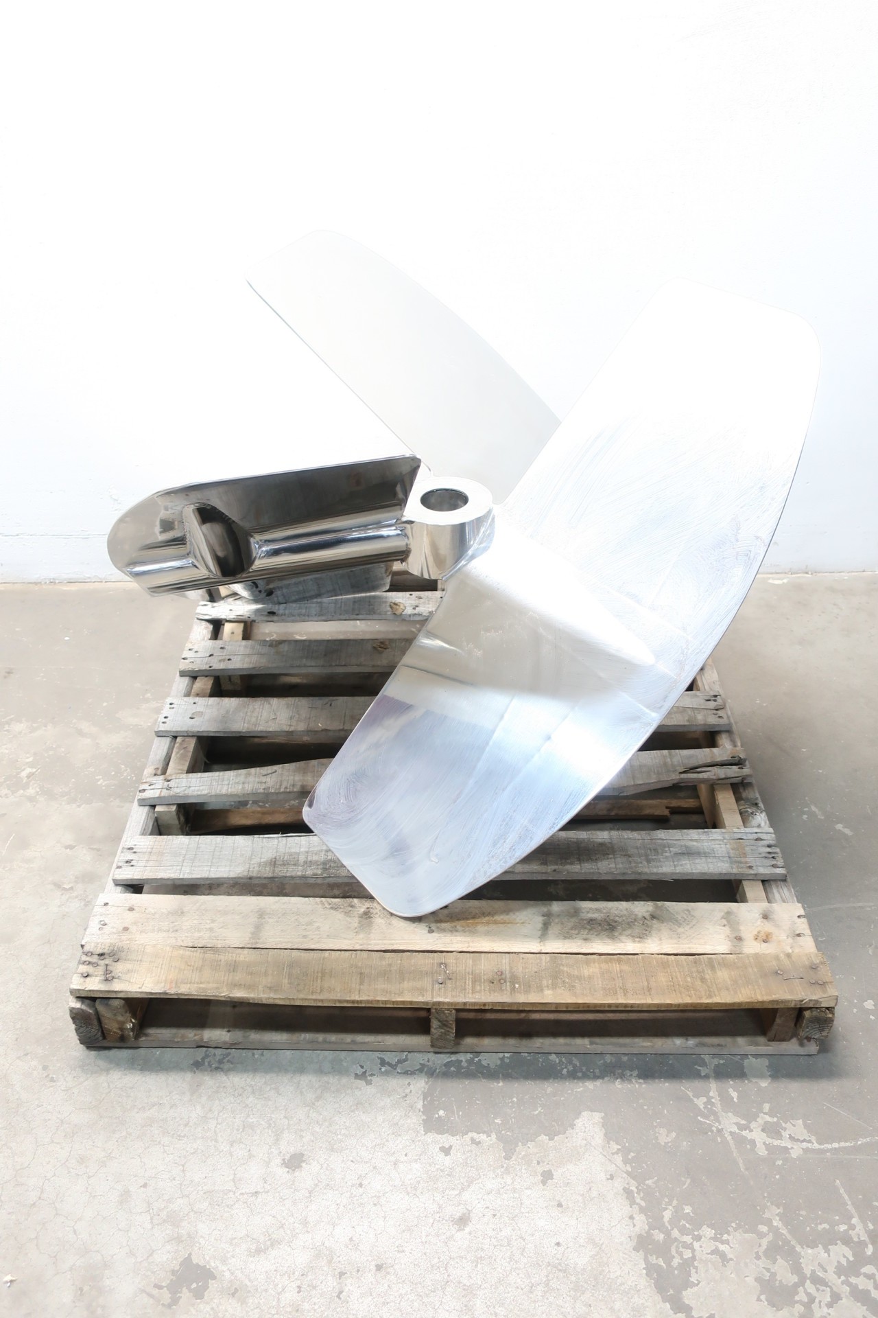 STAINLESS AGITATOR BLADE ELEPHANT EAR MIXING IMPELLER 40IN MISCELLANEOUS