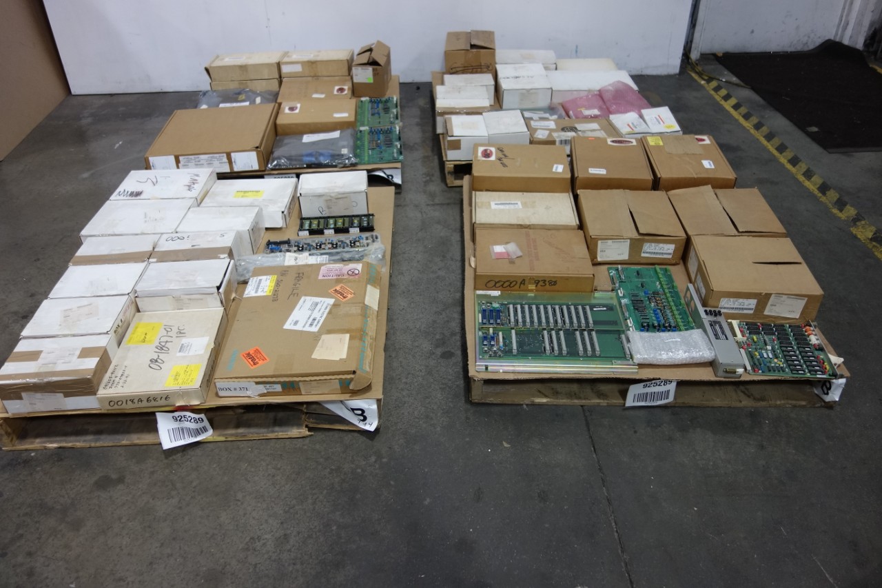 4 PALLETS OF ASSORTED PCB CIRCUIT BOARDS