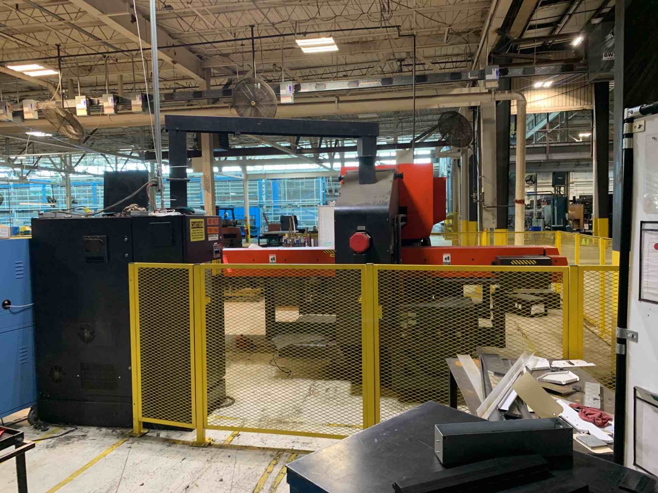 Amada PEGA-357 305072 CNC Turret Punch Press with Amadan-04P-C Controller