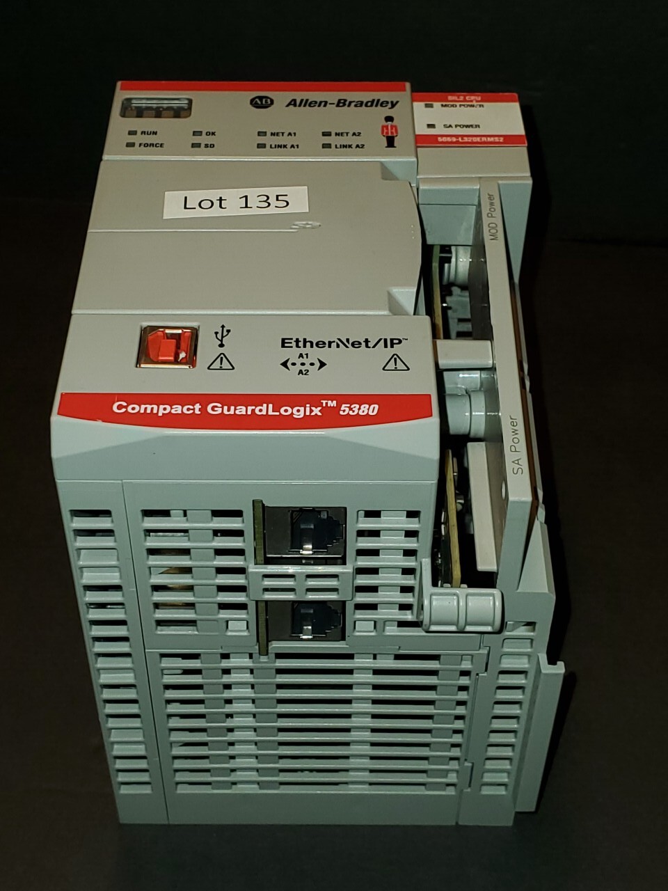 Allen Bradley Compact GuardLogix 5380 Processor 5069-L320ERMS2