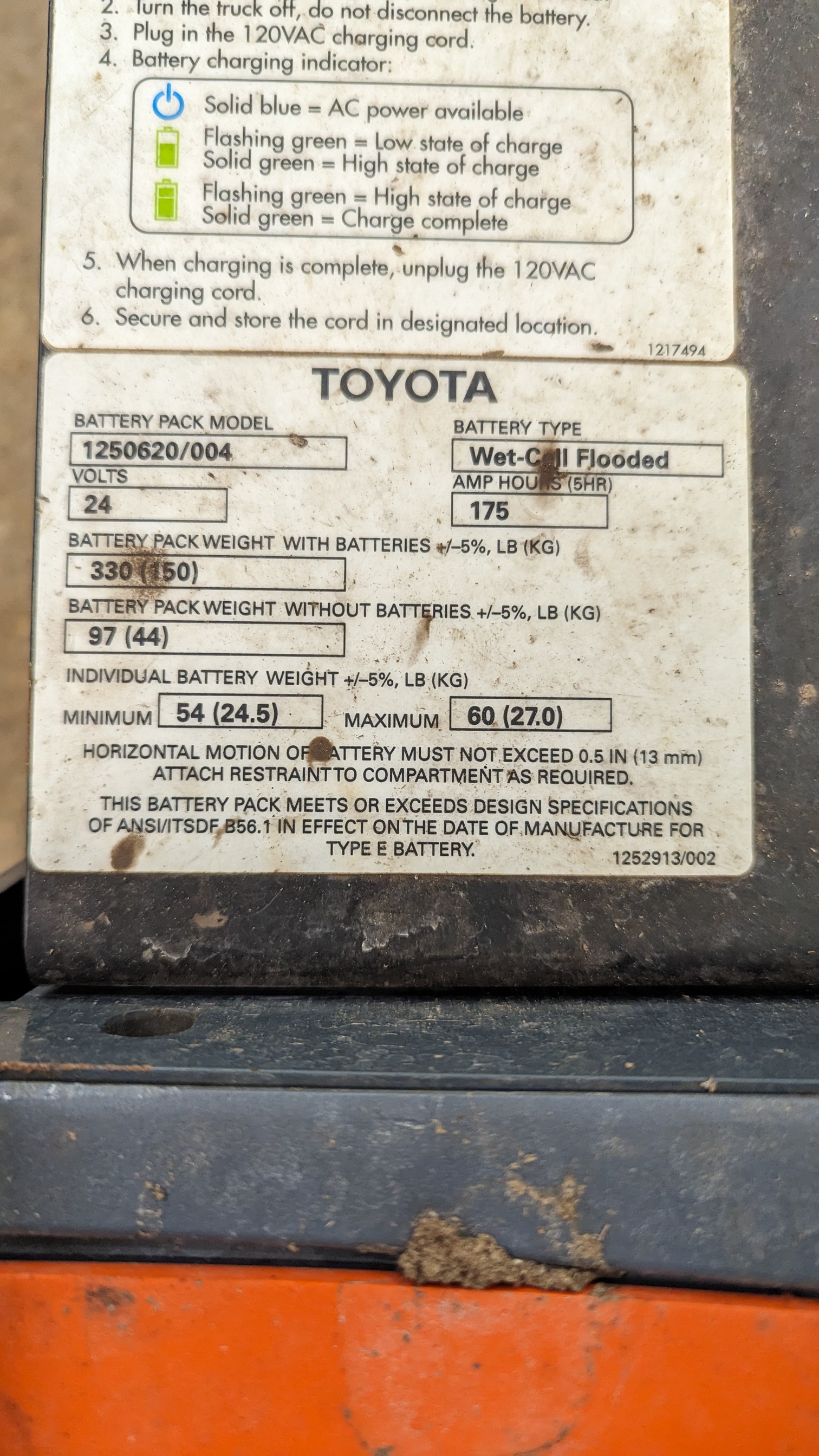 Toyota 8HBW23 24V Electric Pallet Jack