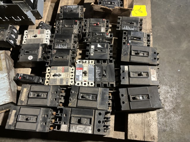Bulk Lot of Used Electrical Controls, Circuit Breakers & MRO - QTY 62 ...