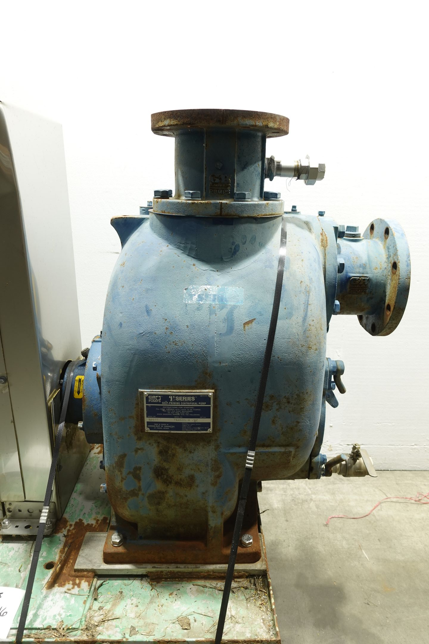 GORMAN-RUPP T6A60S-B CENTRIFUGAL PUMP & MOTOR ASSEMBLY For Sale | Aucto