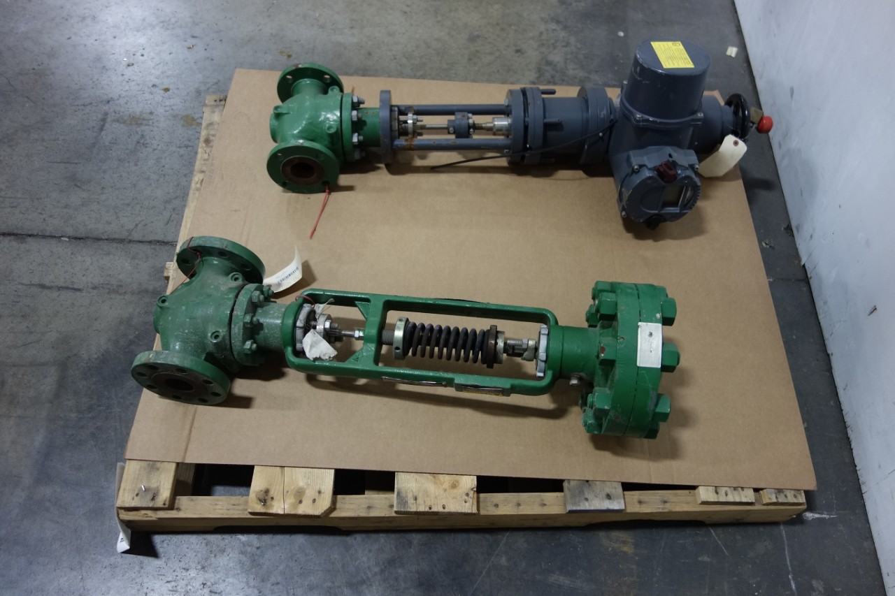 LOT OF 2 ASSORTED FISHER VALVES For Sale | Aucto