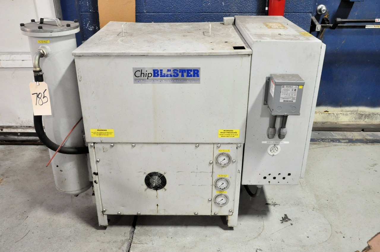 Chip Blaster Model EV2000 High Pressure High Volume Coolant System Not ...