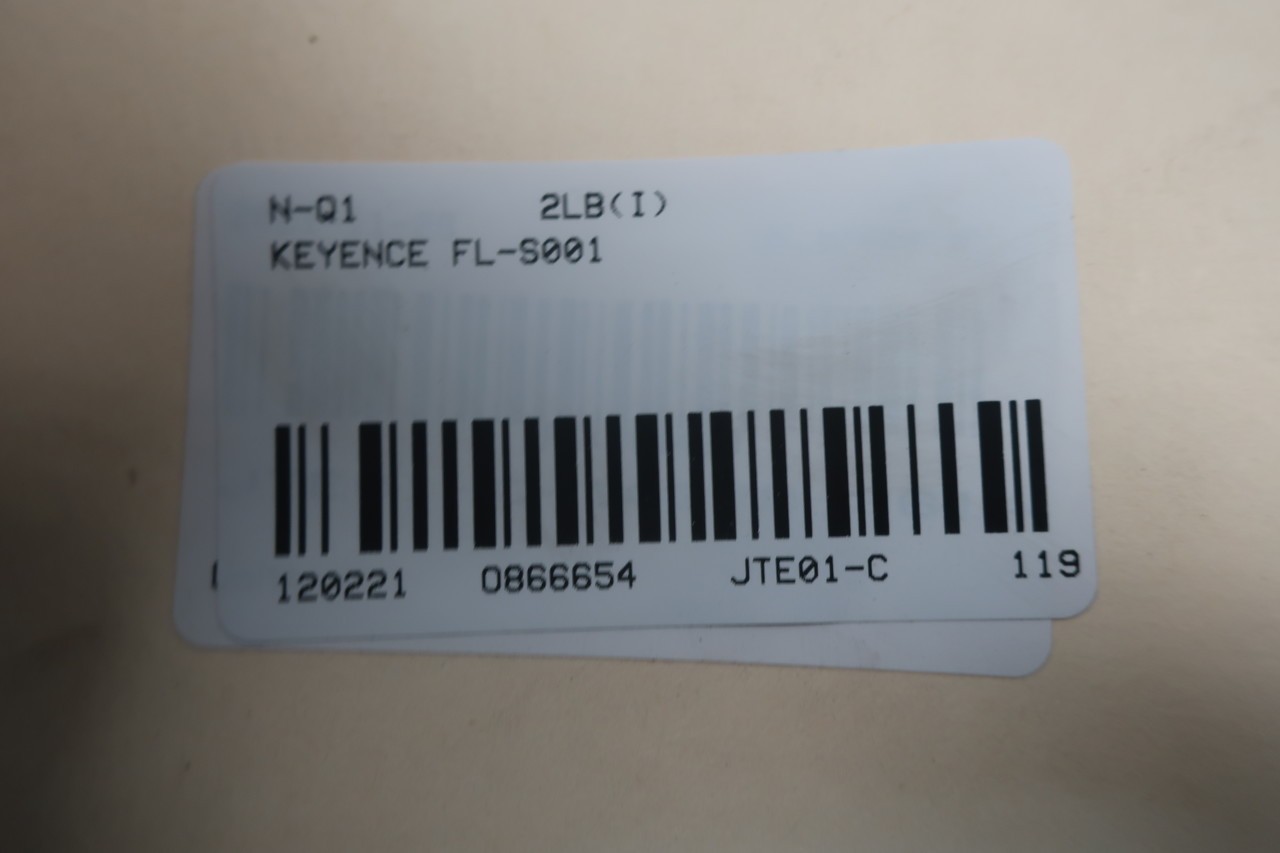 KEYENCE FL-S001 LEVEL SENSOR AMPLIFIER