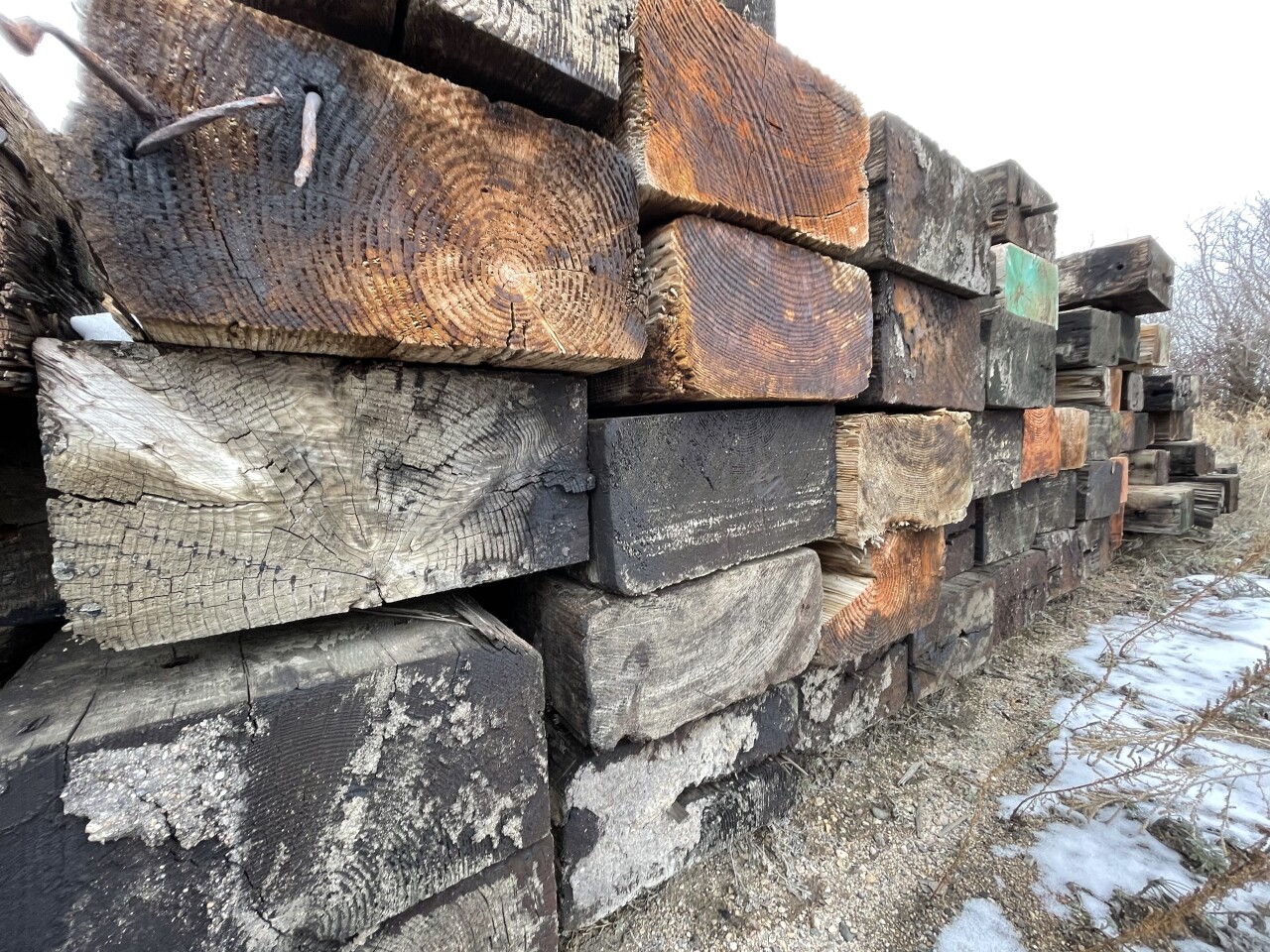 150 Treated Timber Beams For Sale | Aucto
