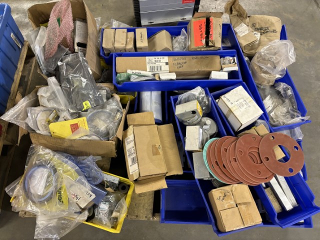 BULK LOT OF ELECTRICAL FITTINGS, RESISTORS, DANFOSS VFD, PVC FLEX ...