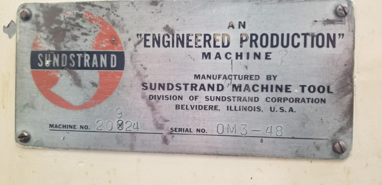Sundstrand Omni mill OM 3 5 Axis