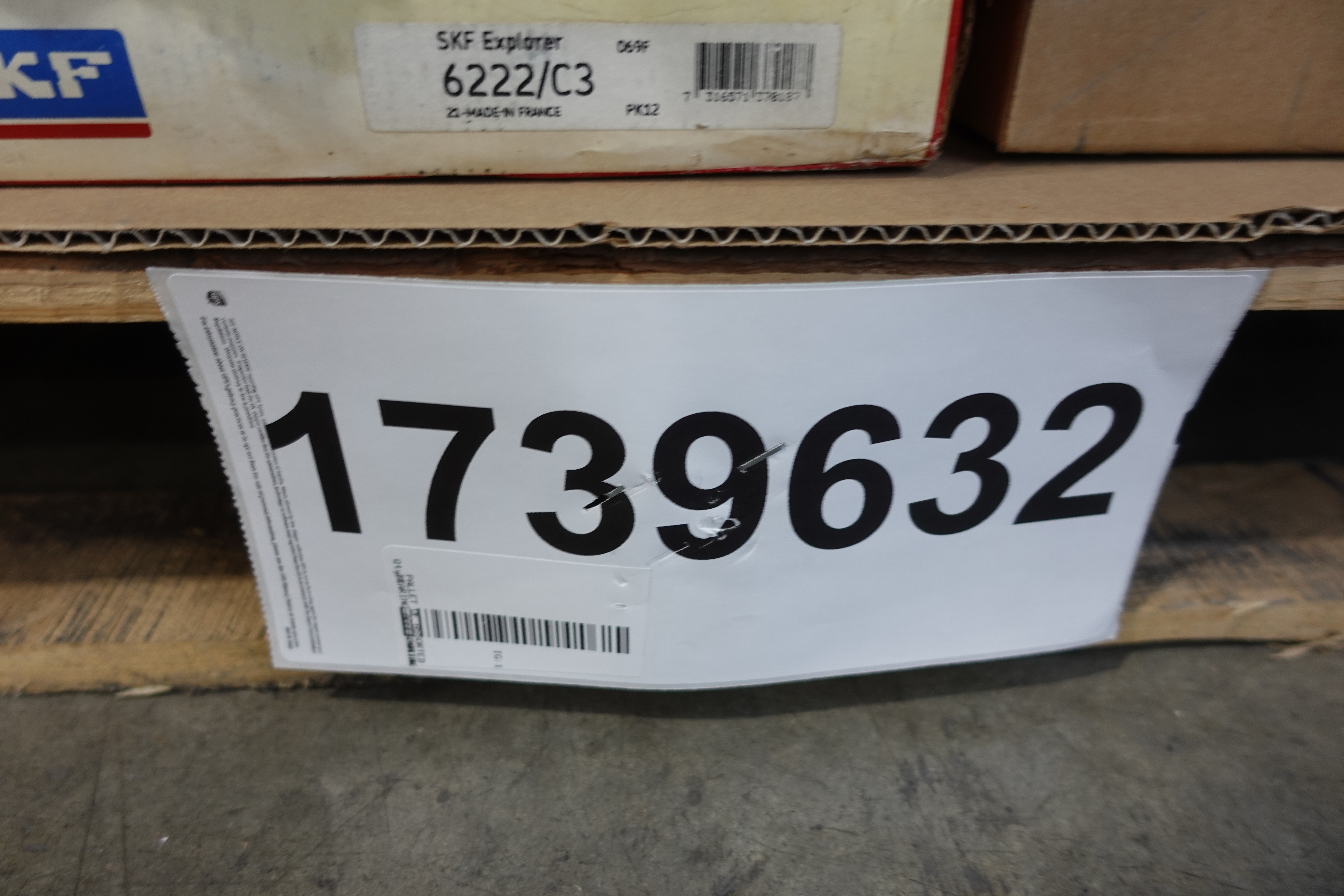 SKU 1739632 - PALLET OF ASSORTED SKF BEARINGS AND BEARING ACCESSORIES ...