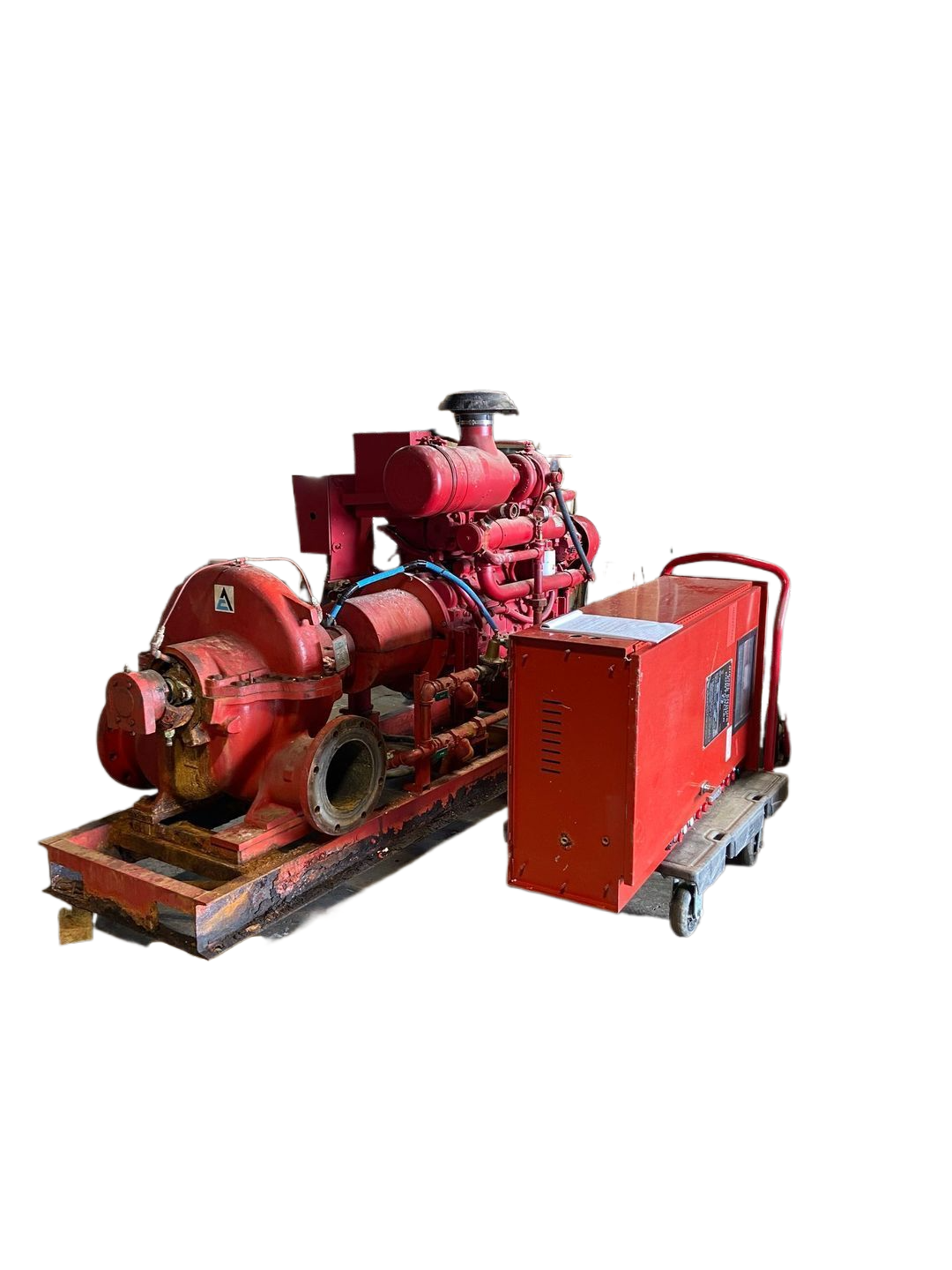 1995 CUMMINS 359 CID 5.9L SERIES 403 DIESEL ENGINE FIRE PUMP SYSTEM