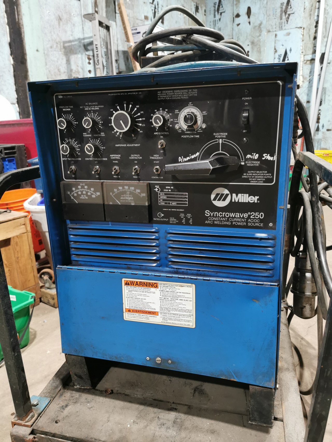 Miller Syncrowave 250 AC/DC Welder
