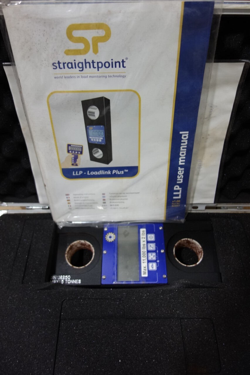 LOT OF 2 SP STRAIGHTPOINT LOADLINK PLUS DIGITAL DYNAMOMETERS