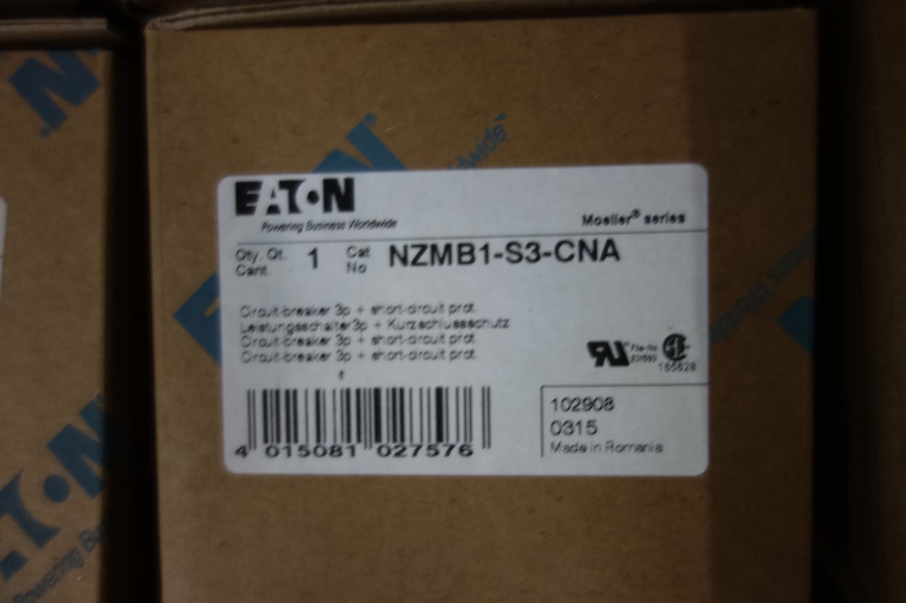 PALLET OF ASSORTED EATON CIRCUIT BREAKERS