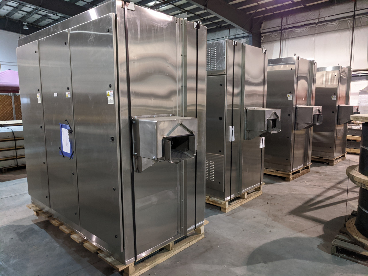 APEC ENGINEERING RADIANT INFRARED RAILCAR THAWING HEATER SYSTEM WITH ...