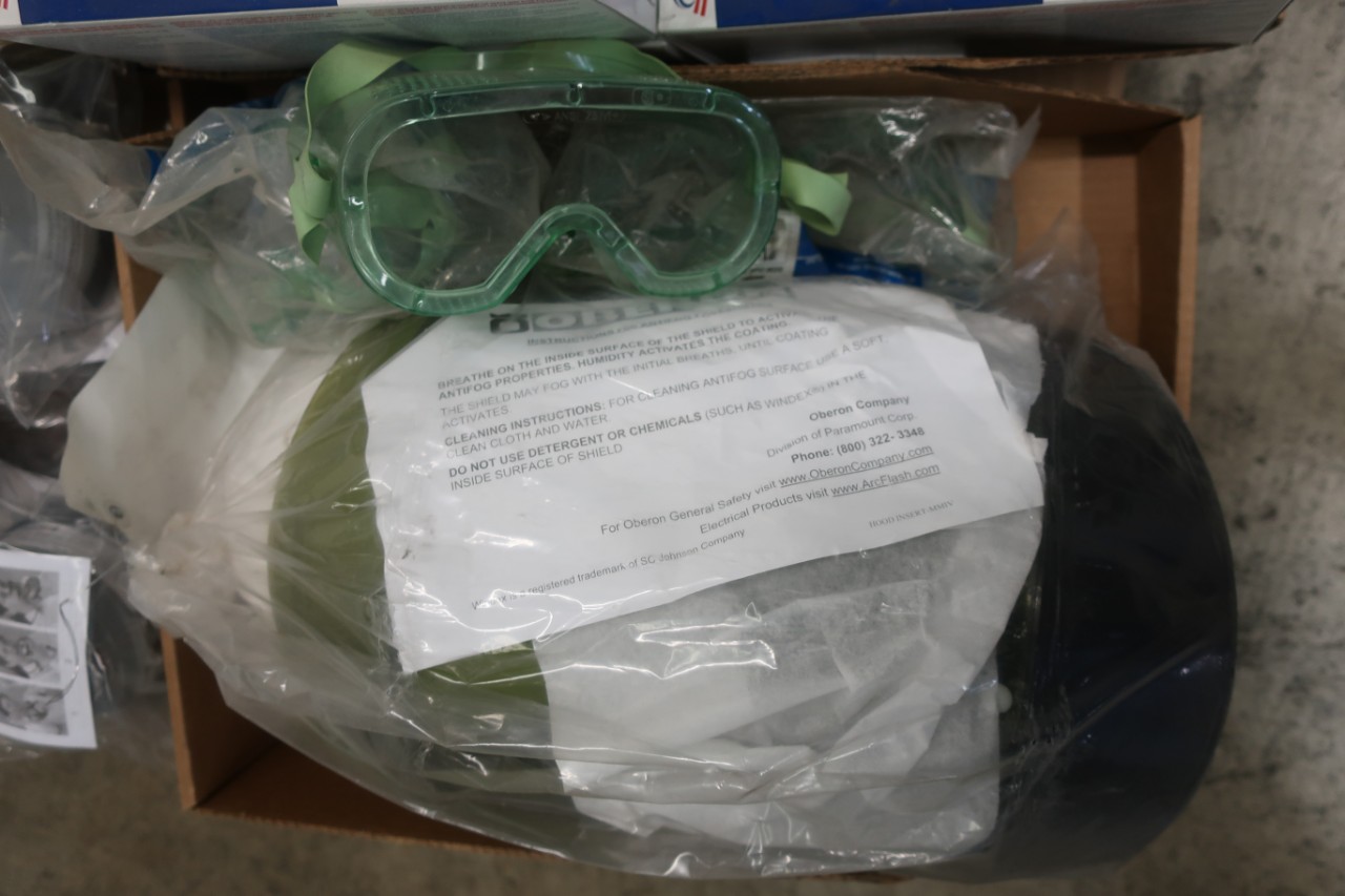 3 PALLETS OF ASSORTED SAFETY EQUIPMENT AND PPE