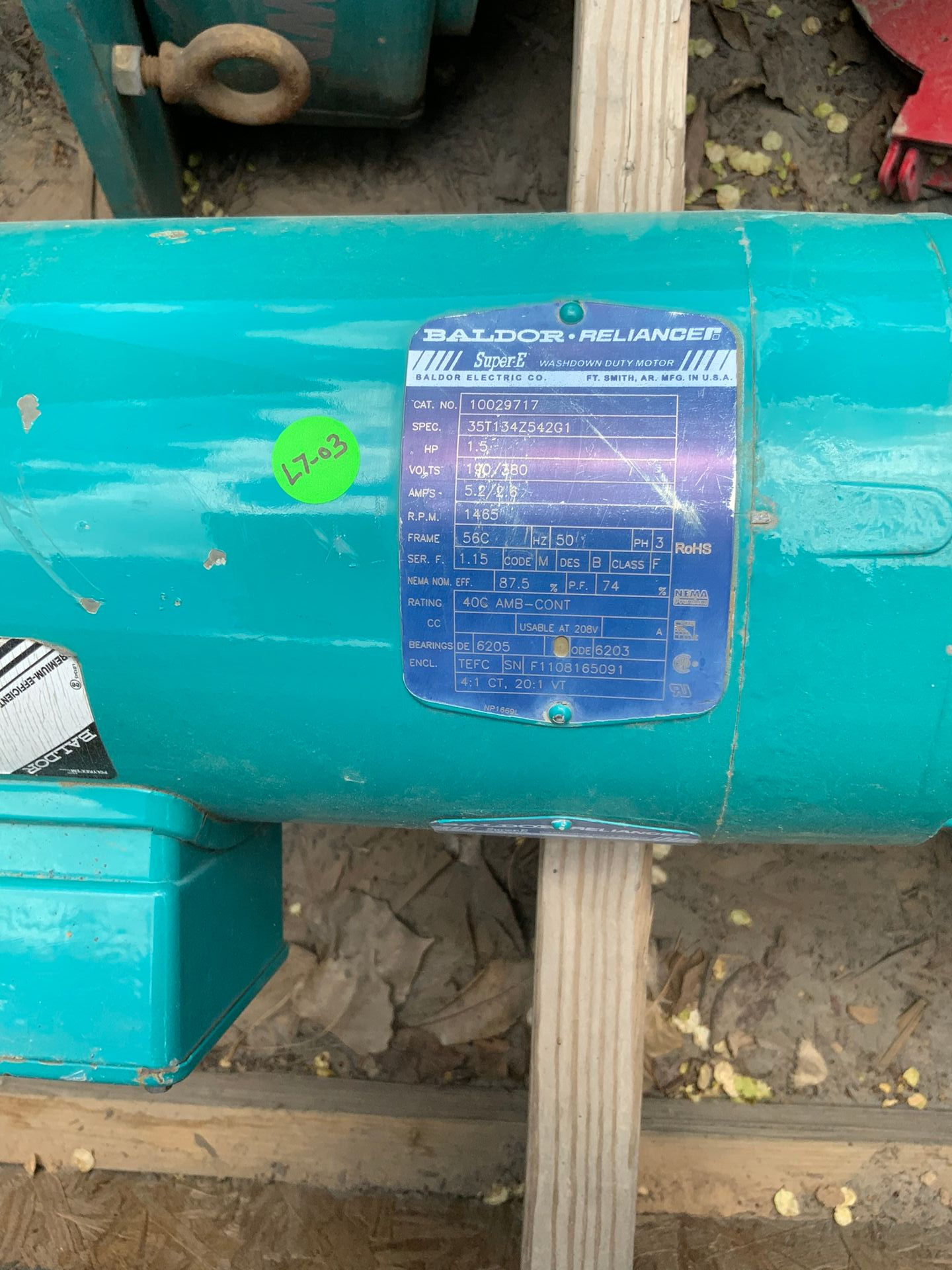 Bulk Lot of Baldor/Nord and Baldor Brawn Mixers & Agitators