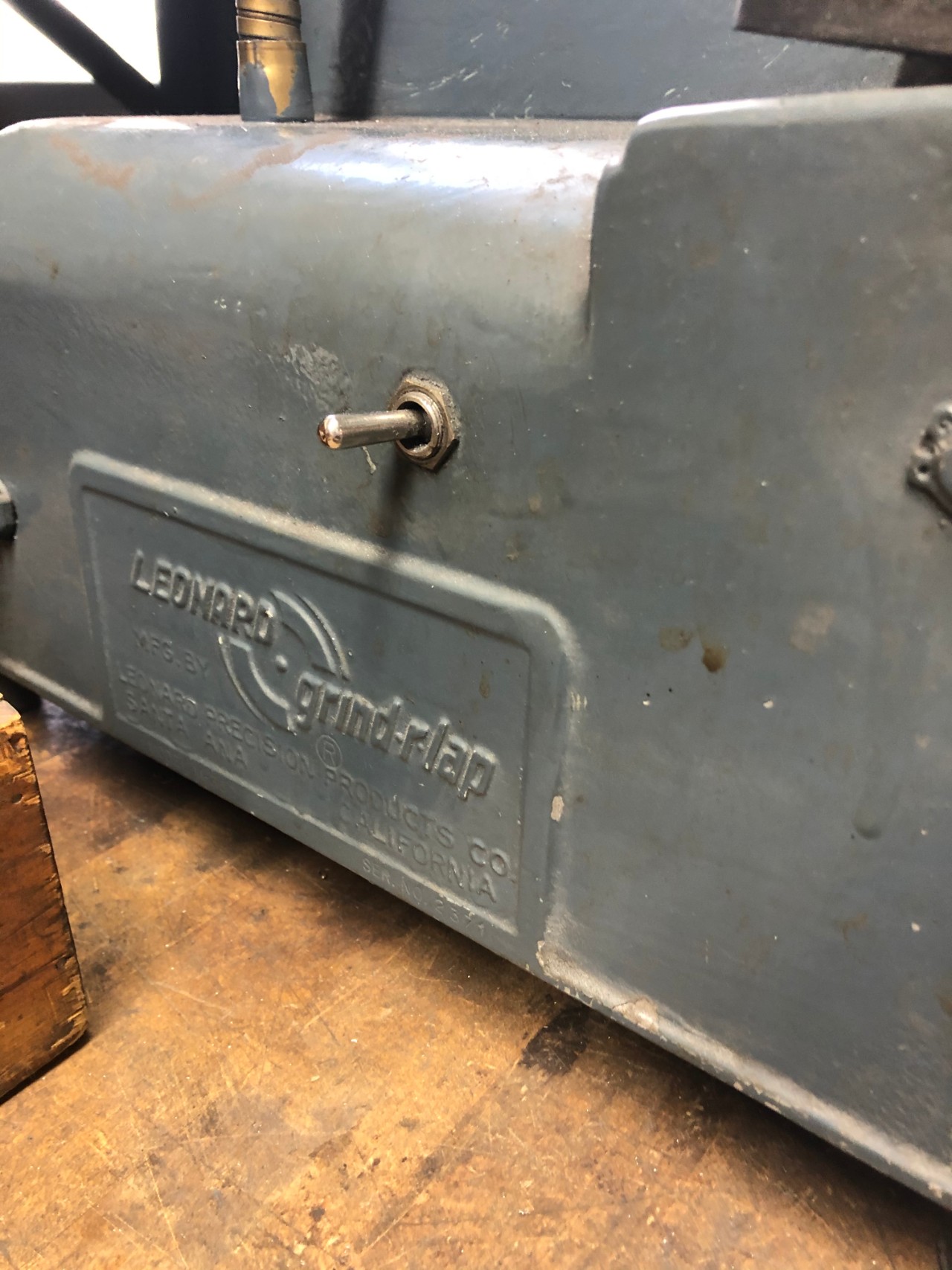 Leonard Grind-R-Lap Diamond Wheel Sharpener for Carbide