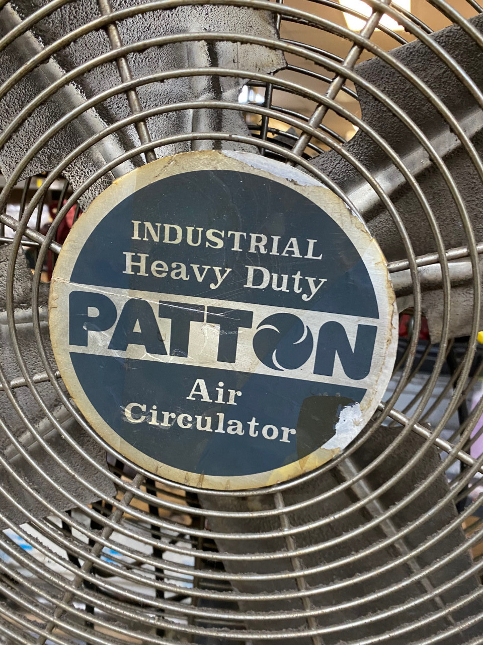 Lot of 2 Industrial Heavy Duty Patton Air Circulator Fans For Sale | Aucto