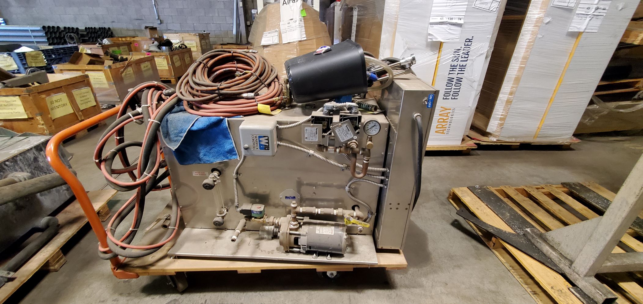2006 The Electro-Steam Generator Corp LB-100 Steam Generator Compressor ...