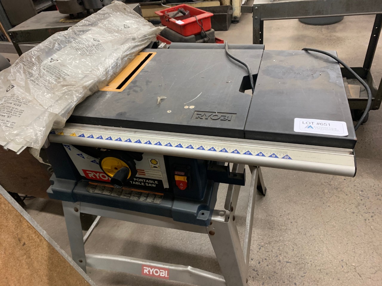 Ryobi Portable Table Saw