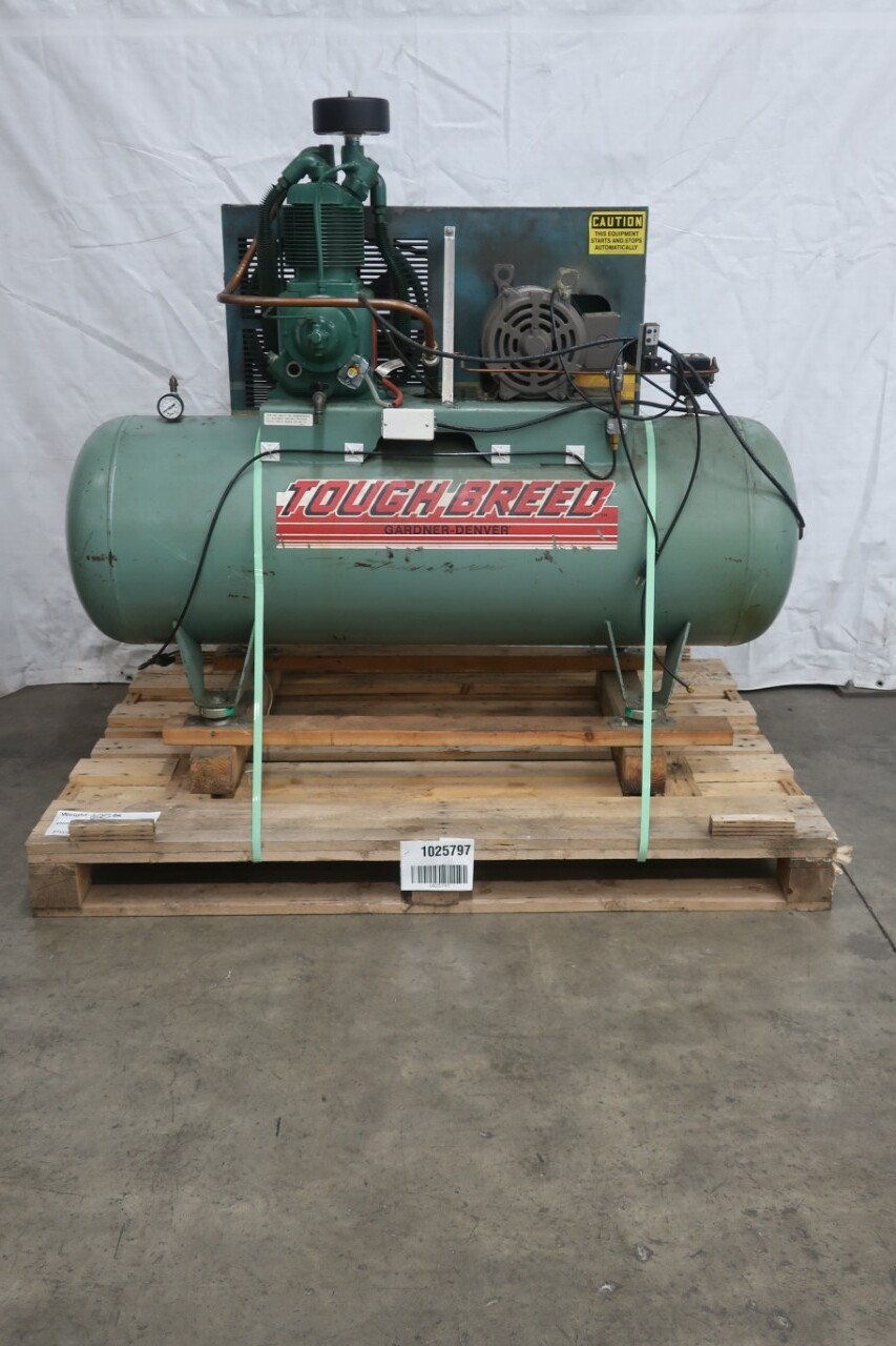 GARDNER-DENVER TOUGH BREED AIR COMPRESSOR