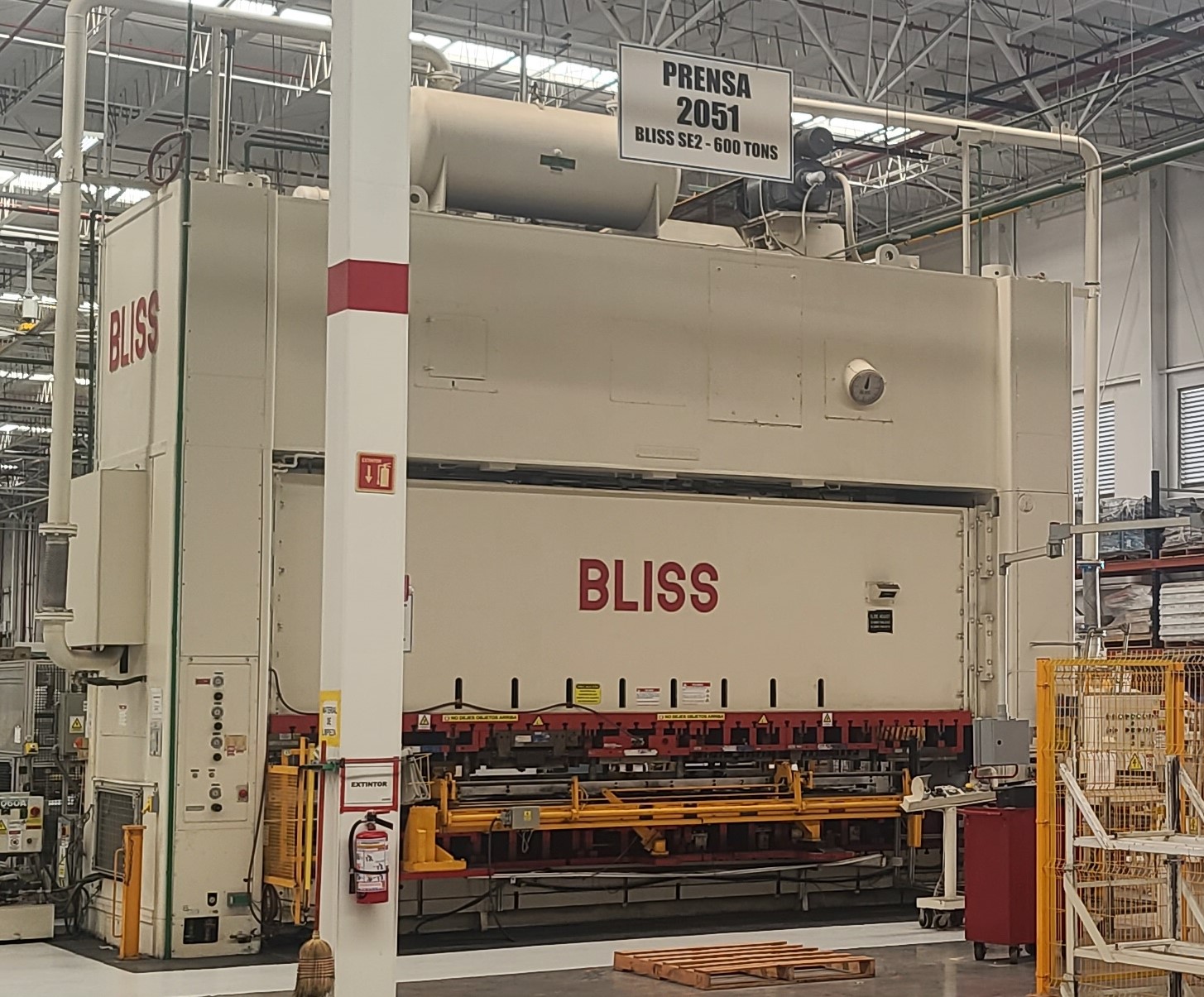 1996 Bliss SE2-600 Press