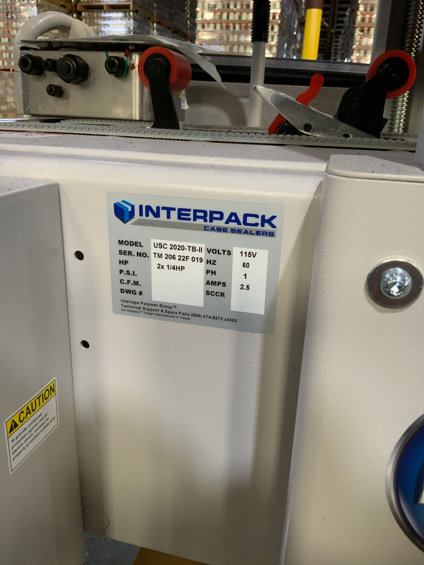 INTERPACK USC2020 TB-II CASE SEALER
