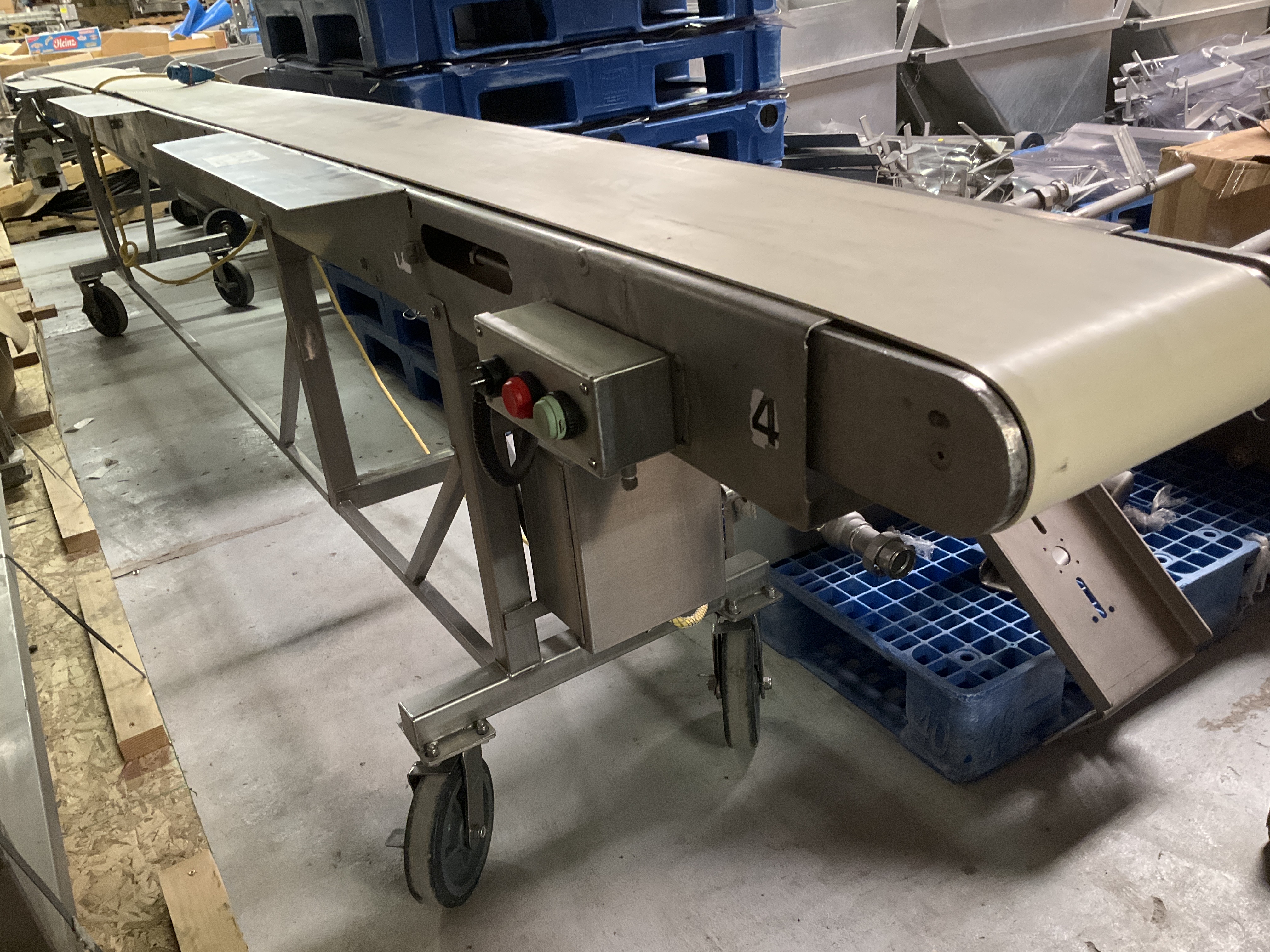 BELT CONVEYOR WITH SEW-EURODRIVE GEARMOTOR For Sale | Aucto